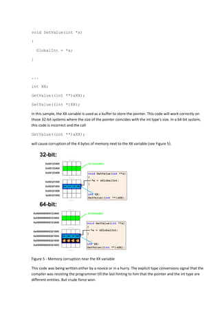 A Collection of Examples of 64-bit Errors in Real Programs | PDF