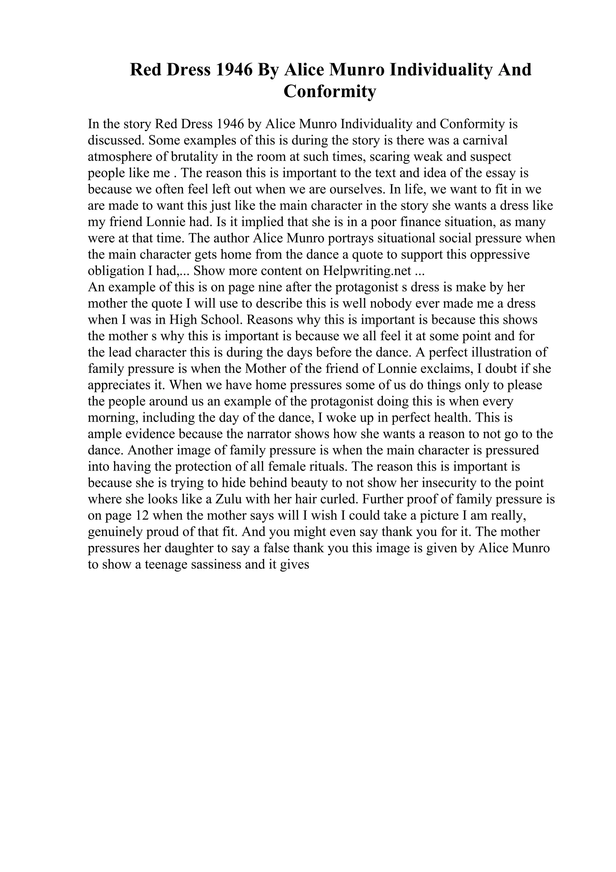 Examples Of A 5 Paragraph Essay | PDF