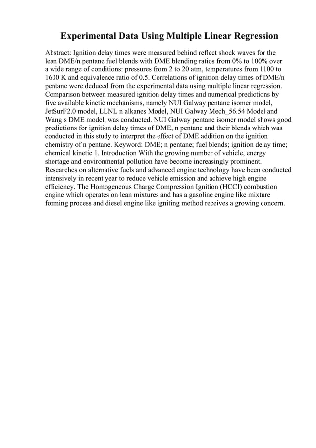 Examples Of A 5 Paragraph Essay | PDF