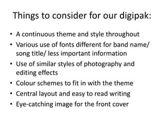 Examples of album artwork | PPT