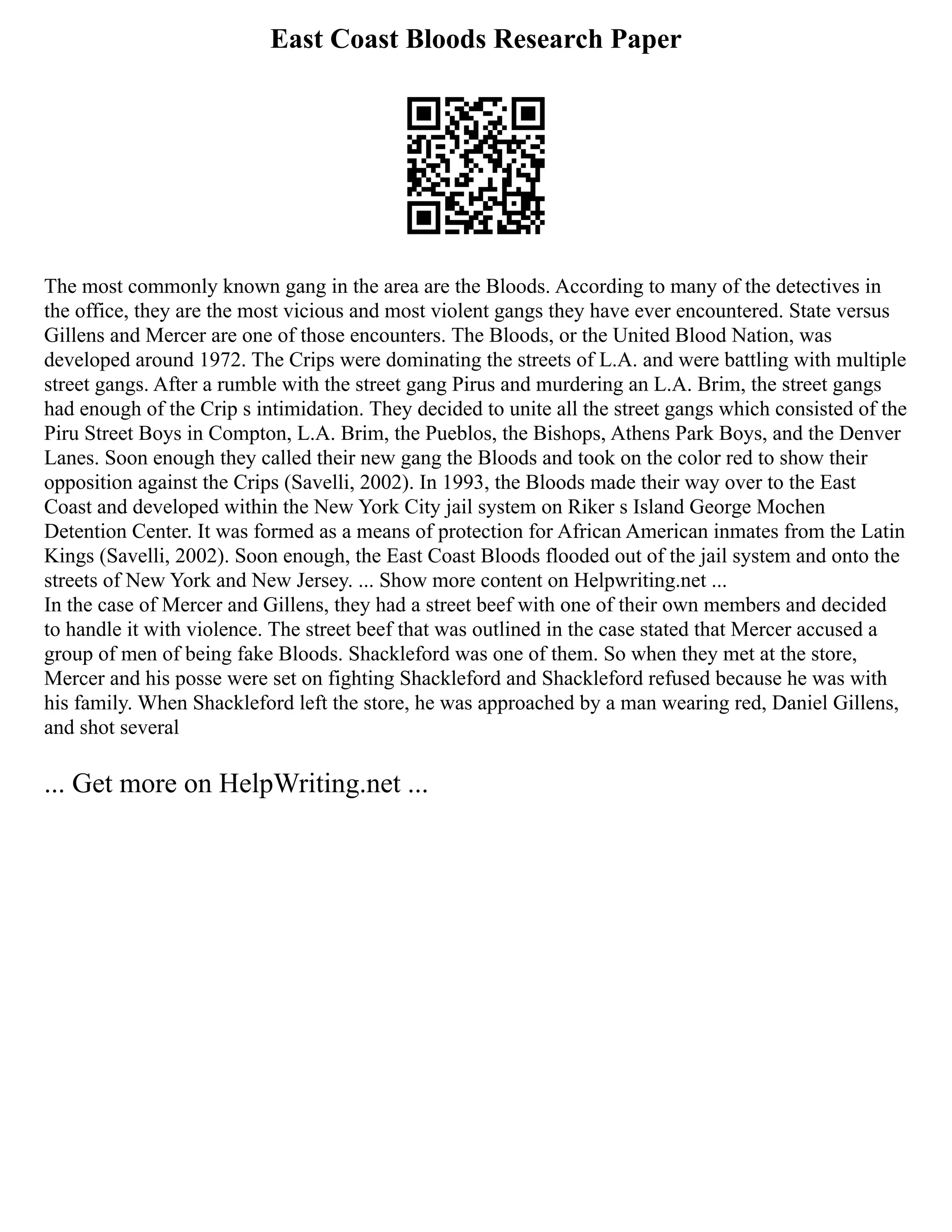 Examples Of A Literature Review For A Research Pr | PDF