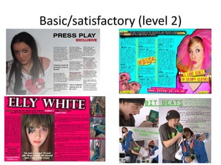 Examples of ancillary with levels | PPTX