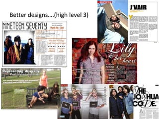 Examples of ancillary with levels | PPTX