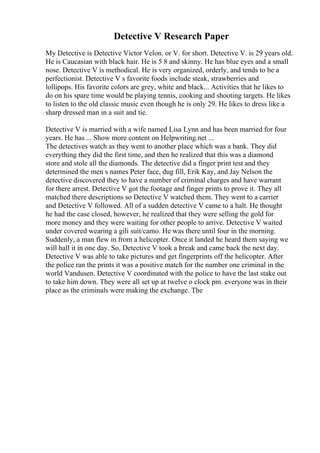 Examples Of An Essay Paper | PDF