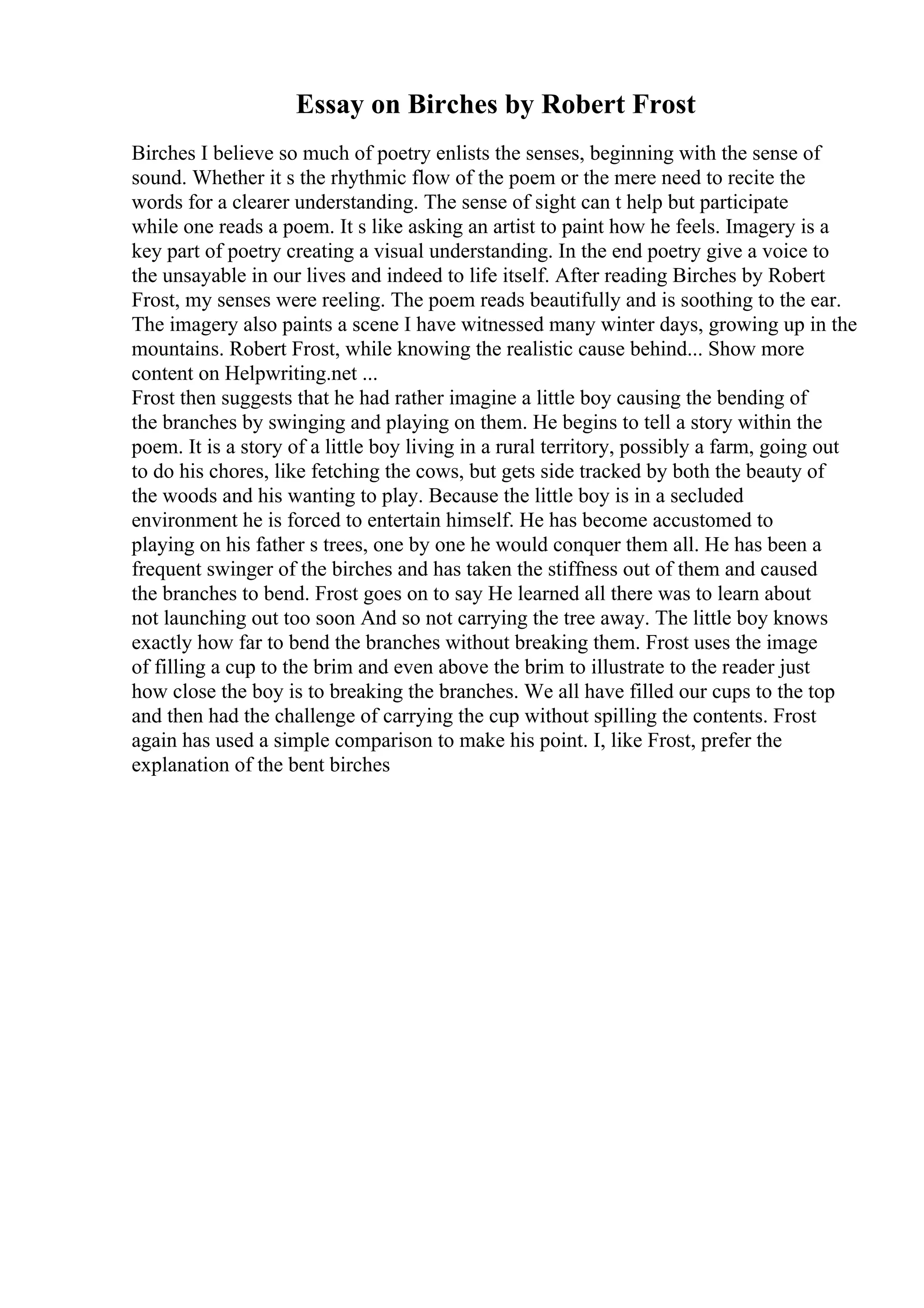 Examples Of An Evaluation Essay | PDF