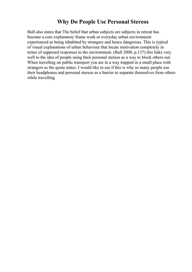 Examples Of An Evaluation Essay | PDF