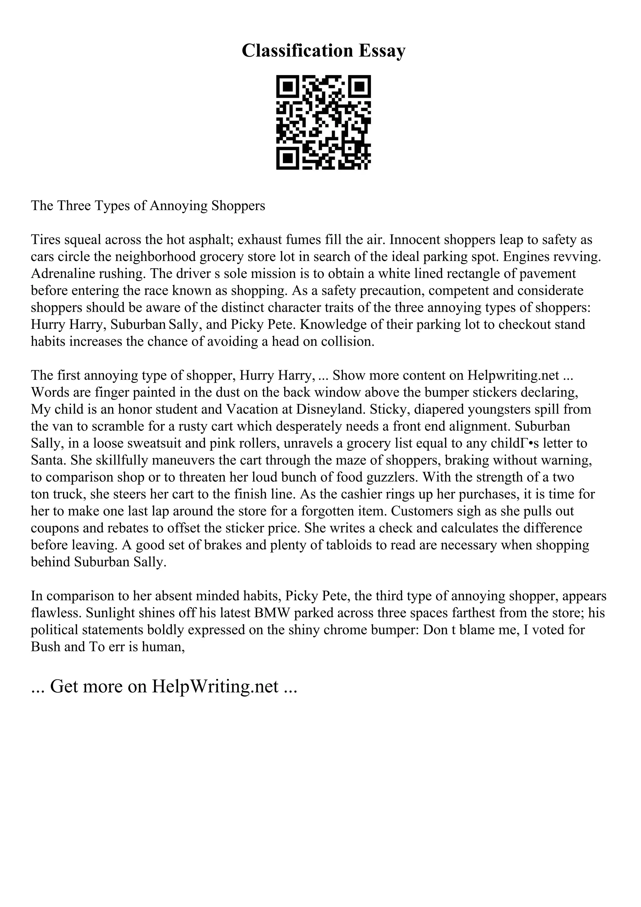 Examples Of An Expository Essay Introduction | PDF