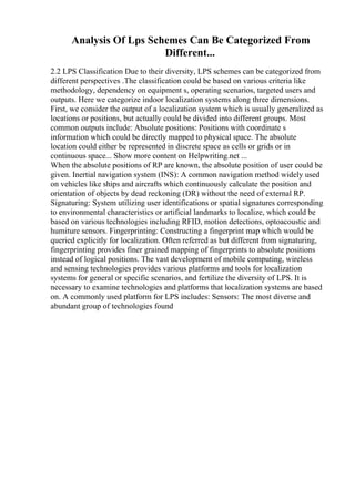 Examples Of A Process Essay.pdf