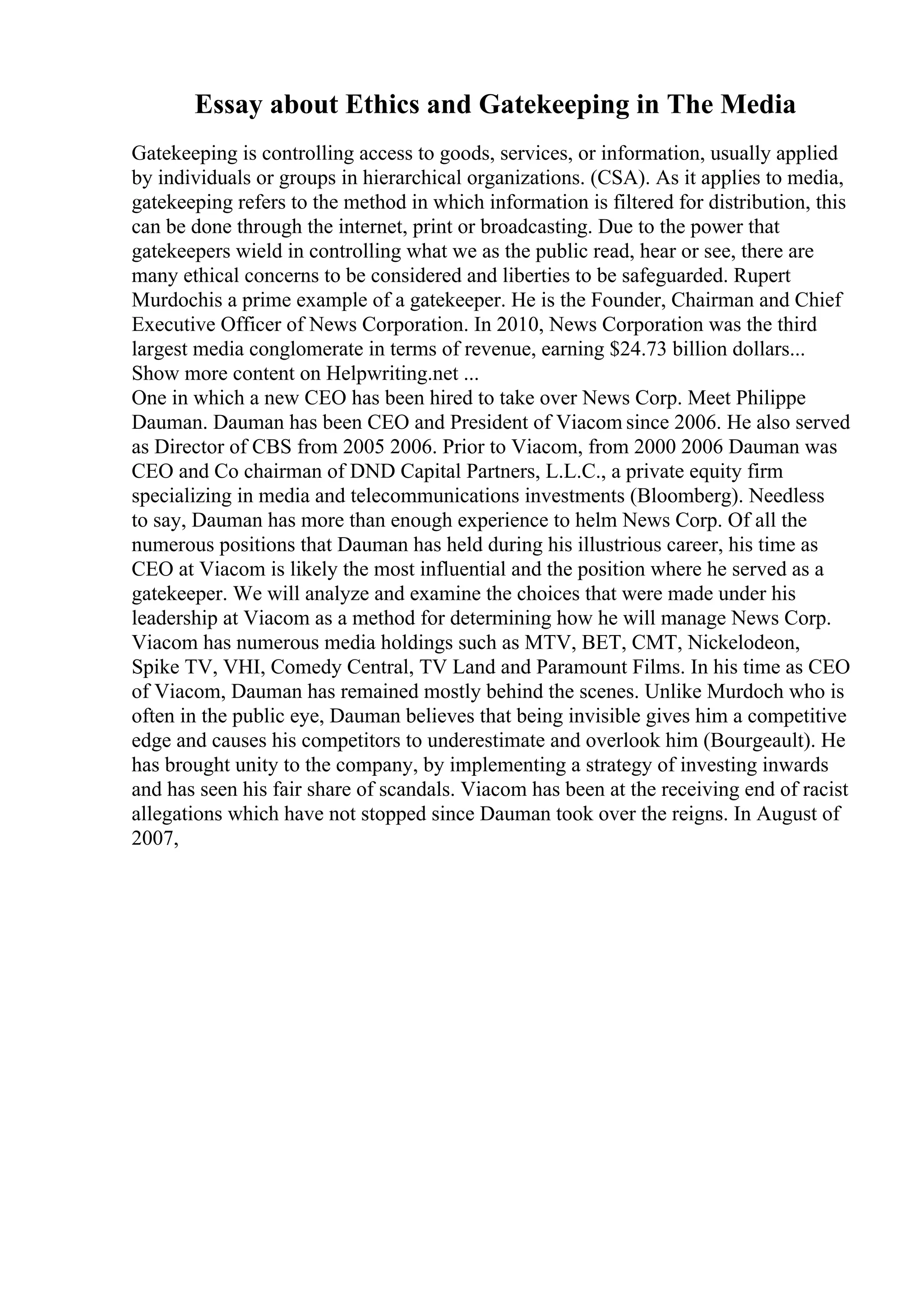 Examples Of Career Goals Essays | PDF