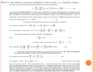 Examples Of Central Forces | PPTX