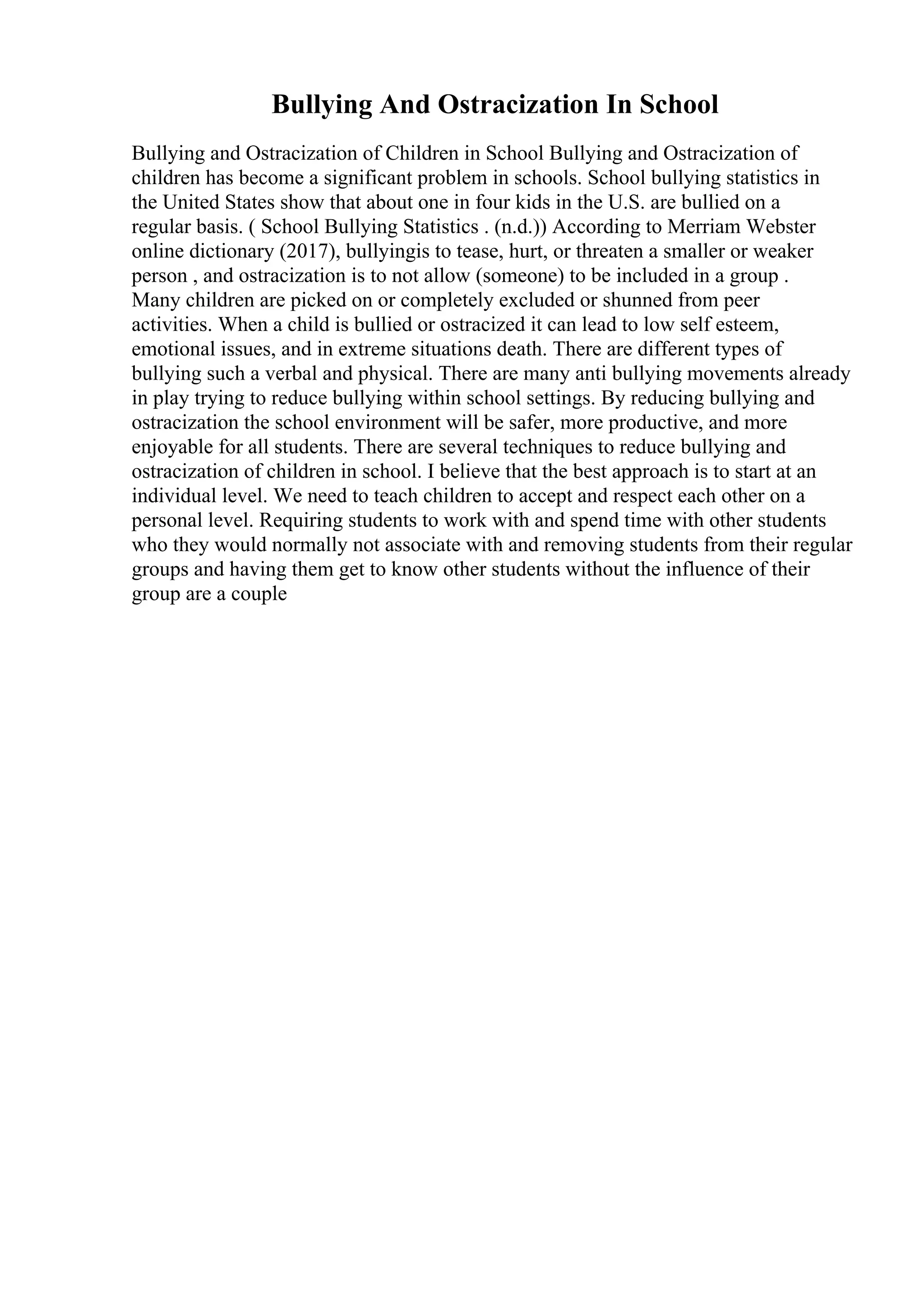 Examples Of Classification Essays | PDF