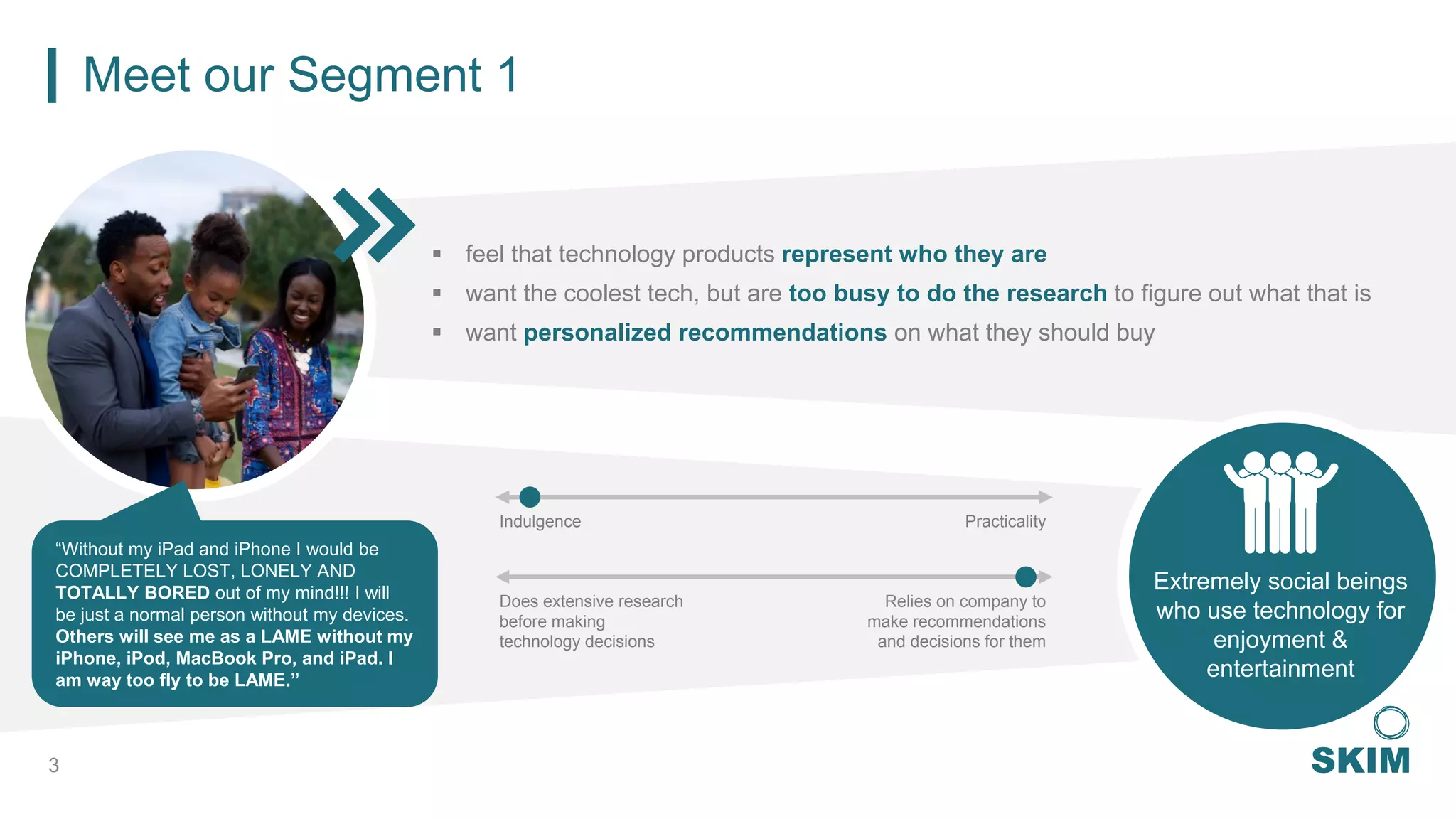 SKIM Segmentation - Examples of client deliverables | PDF