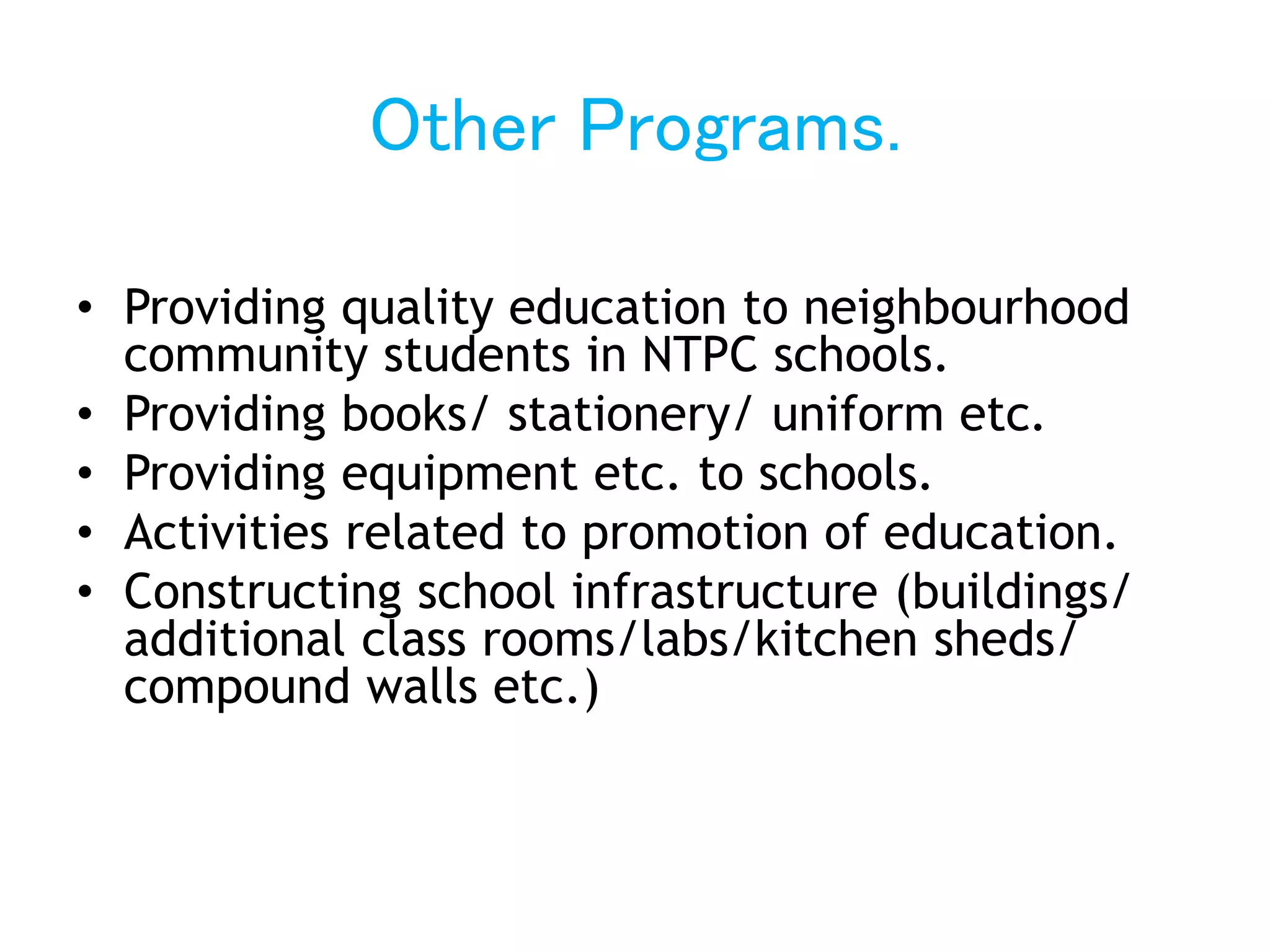 Examples of corporate social responsibility of large organizations ...