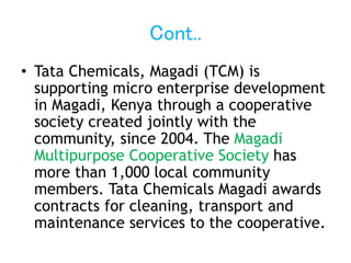 Examples of corporate social responsibility of large organizations ...