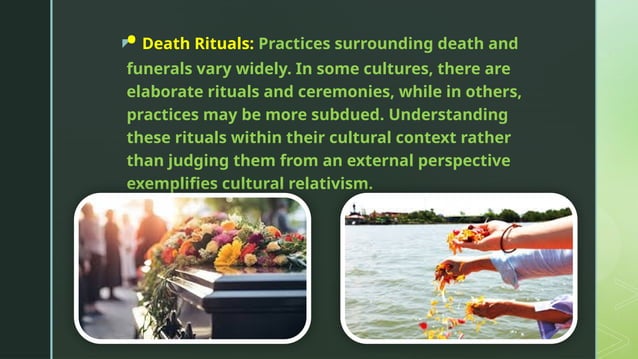 Examples of Cultural Relativism and its. | PPTX