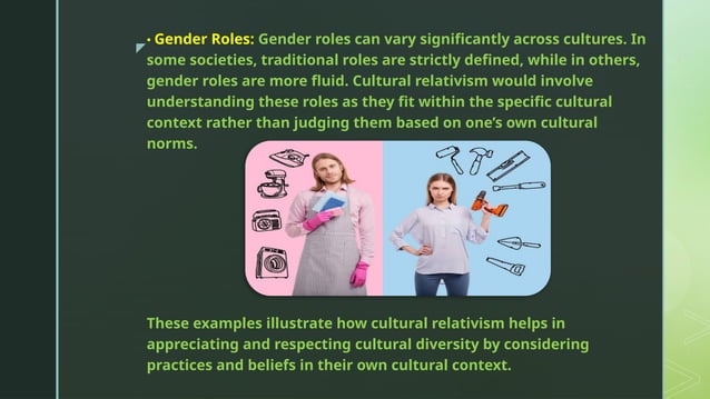 Examples of Cultural Relativism and its. | PPTX
