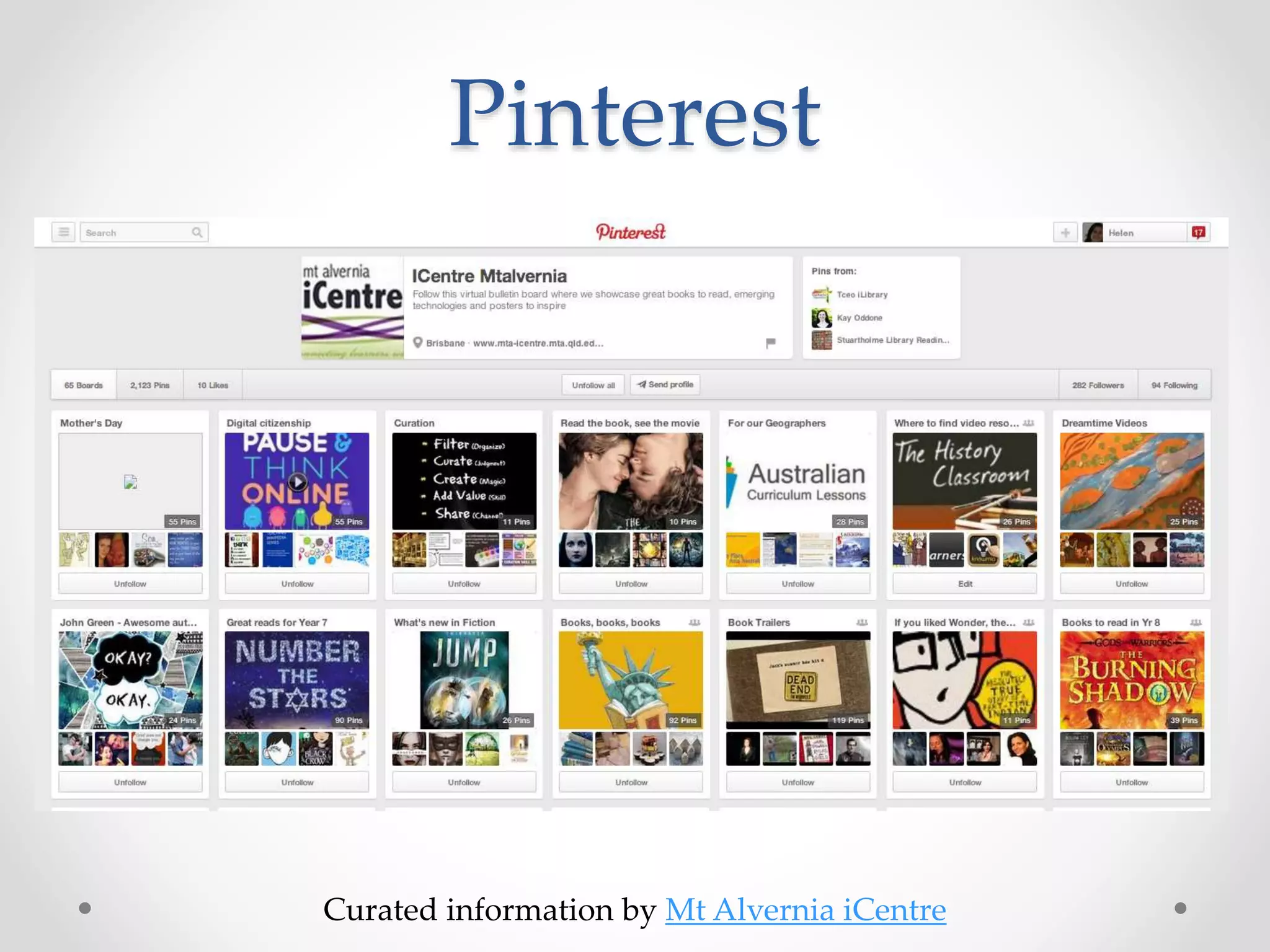 Examples of curation in education | PPTX