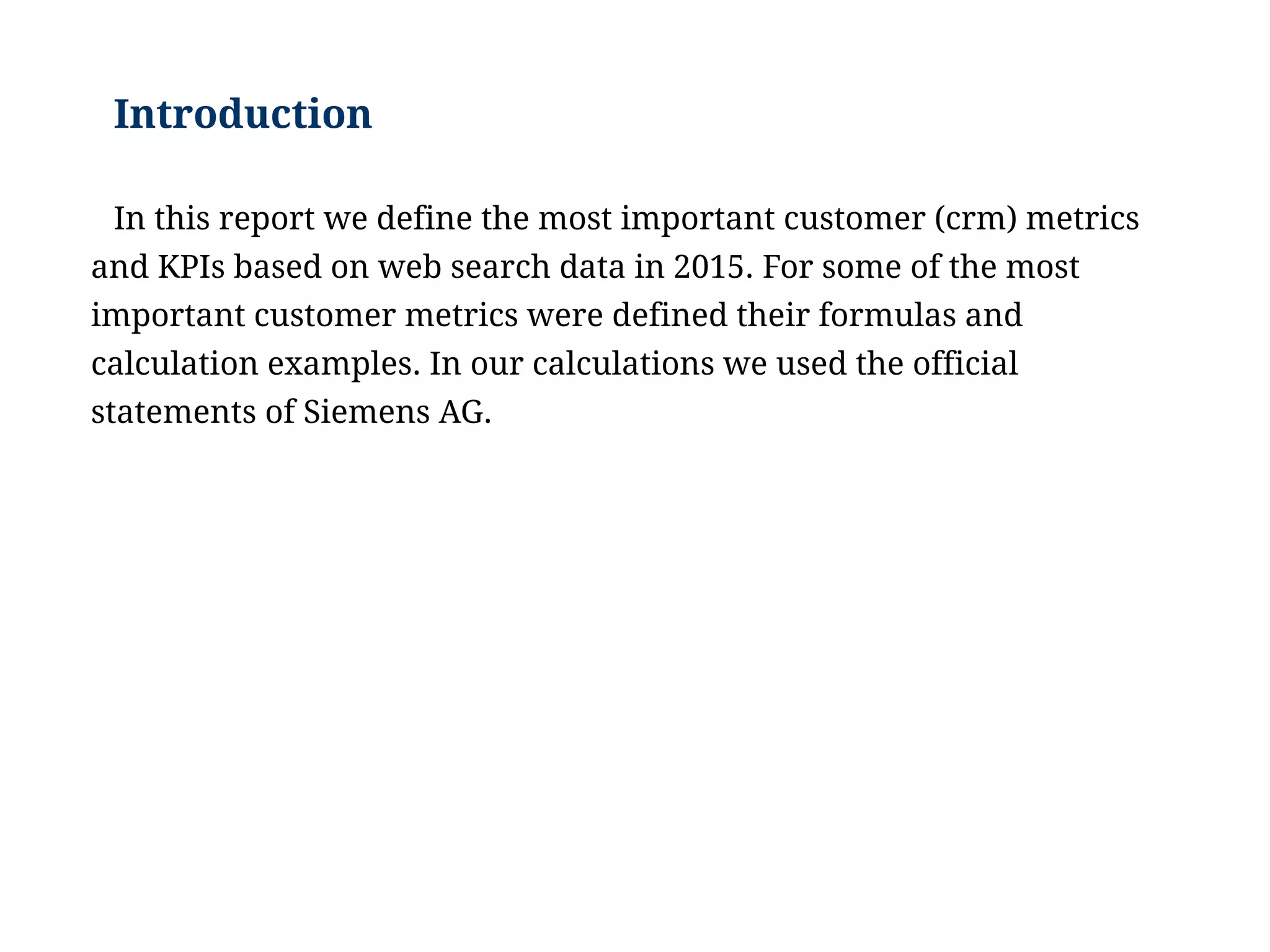 Examples of Customer Metrics and KPIs: CRM Metrics, KPI, CRM KPI ...