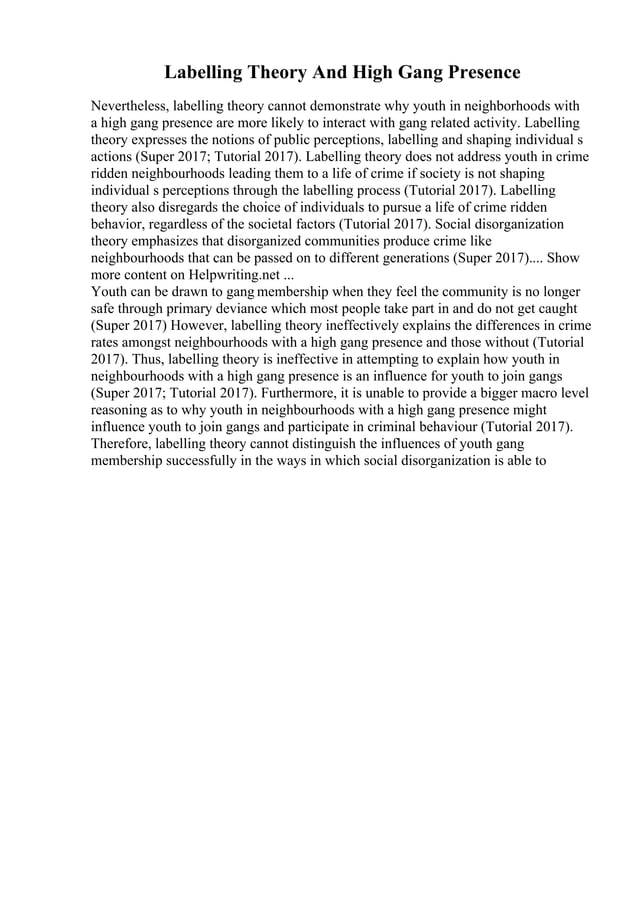 Examples Of Definition Essays | PDF