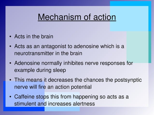 Examples of drug action on synapses | PDF