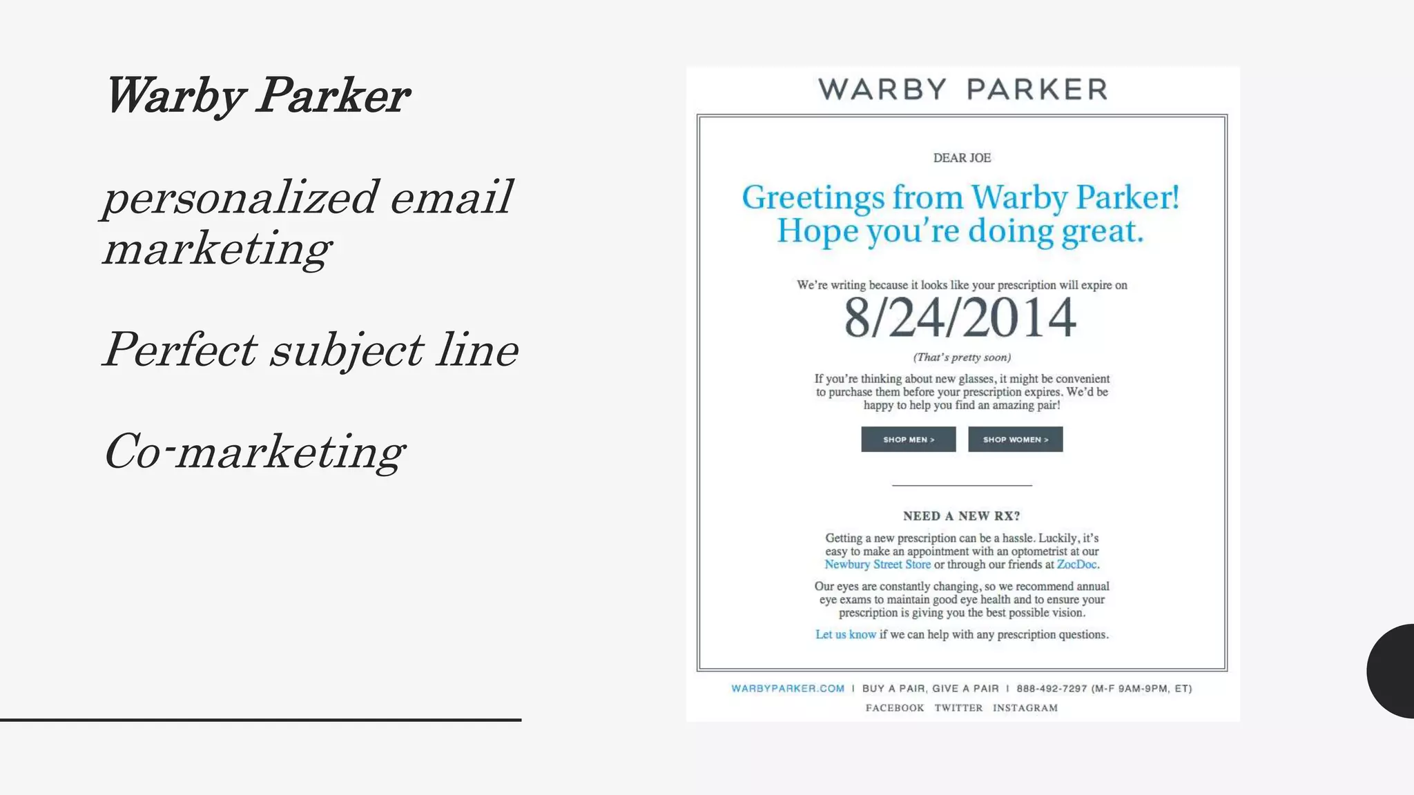 Examples of email marketing | PPT