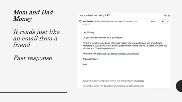 Examples of email marketing | PPT