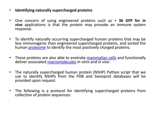 Examples of engineered proteins,.pptx | Biotech and Biomedical Industry ...