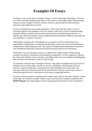 Examples Of Essays.pdf