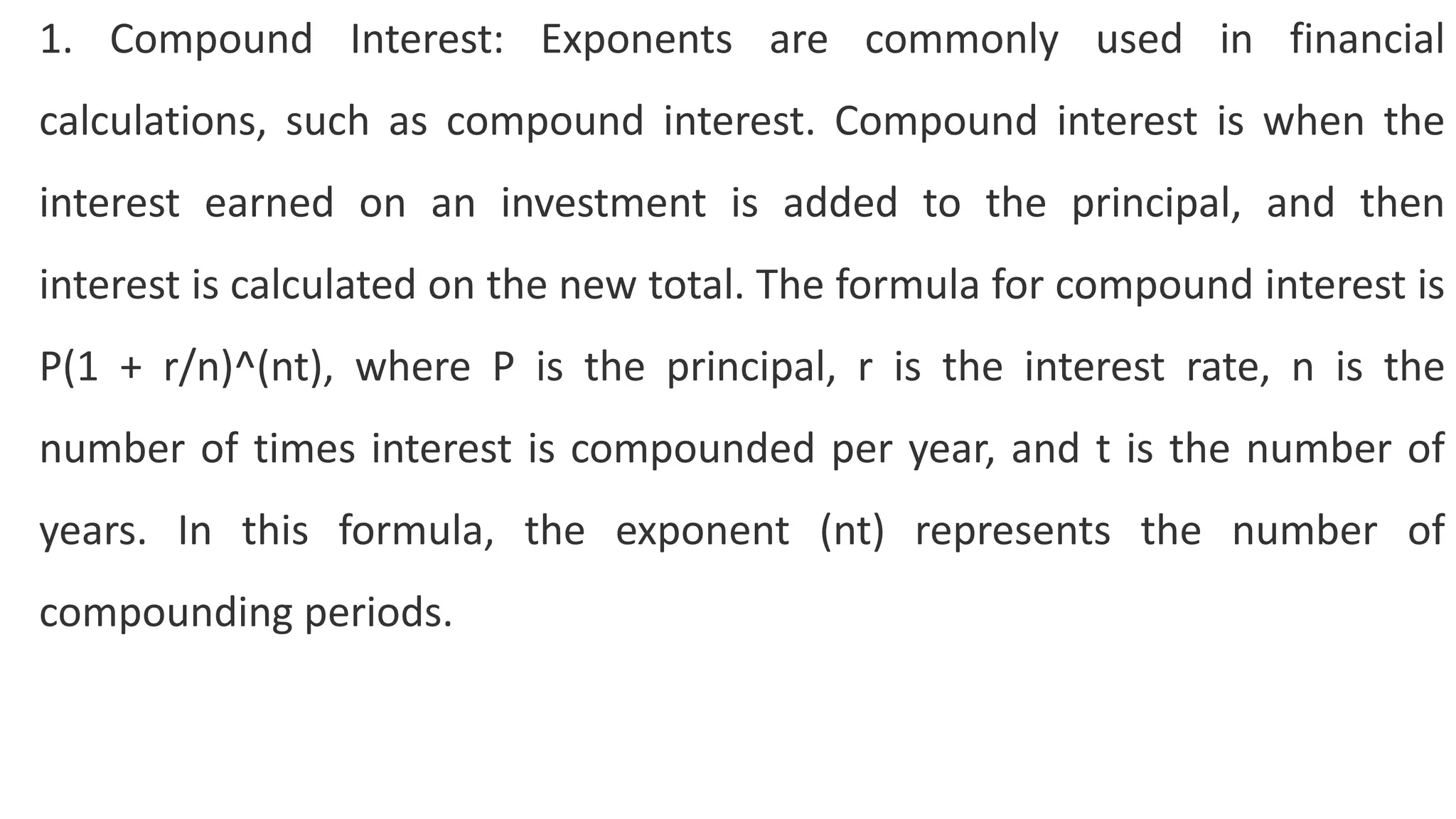 Examples of Exponents Based on Real Life Applications.pptx