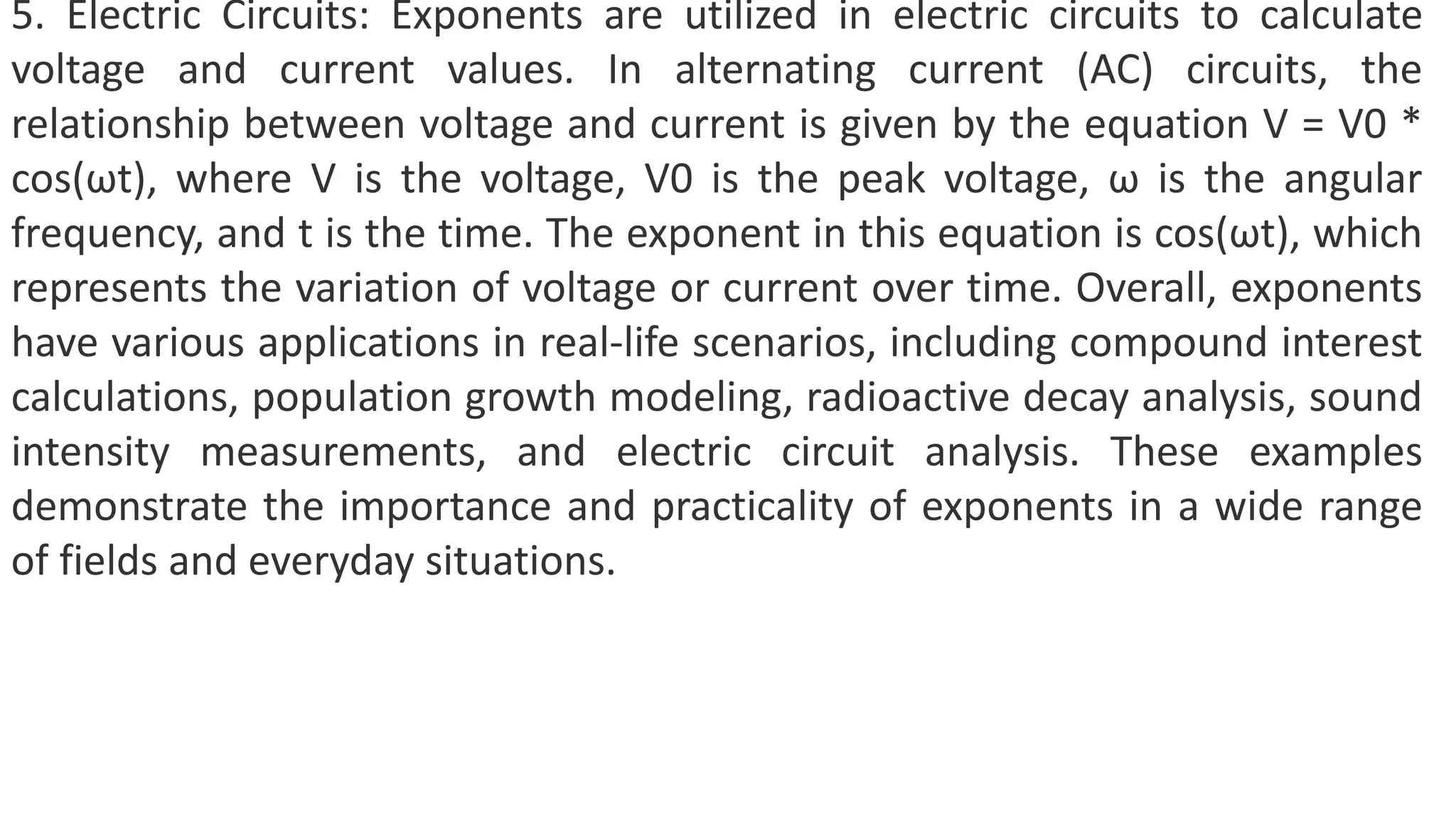 Examples of Exponents Based on Real Life Applications.pptx