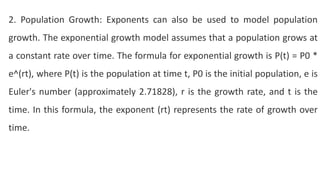 Examples of Exponents Based on Real Life Applications.pptx