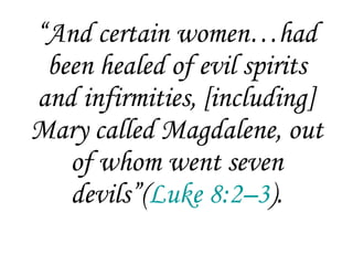 Examples of Faith: Women of the New Testament | PPT