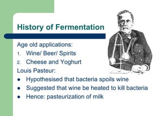 Examples of fermentation- Pharmaceutical Microbiology | PPT