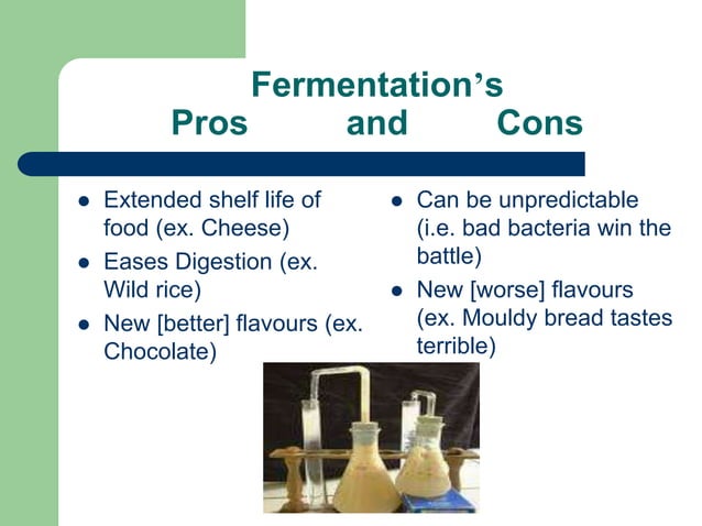 Examples of fermentation- Pharmaceutical Microbiology | PPT