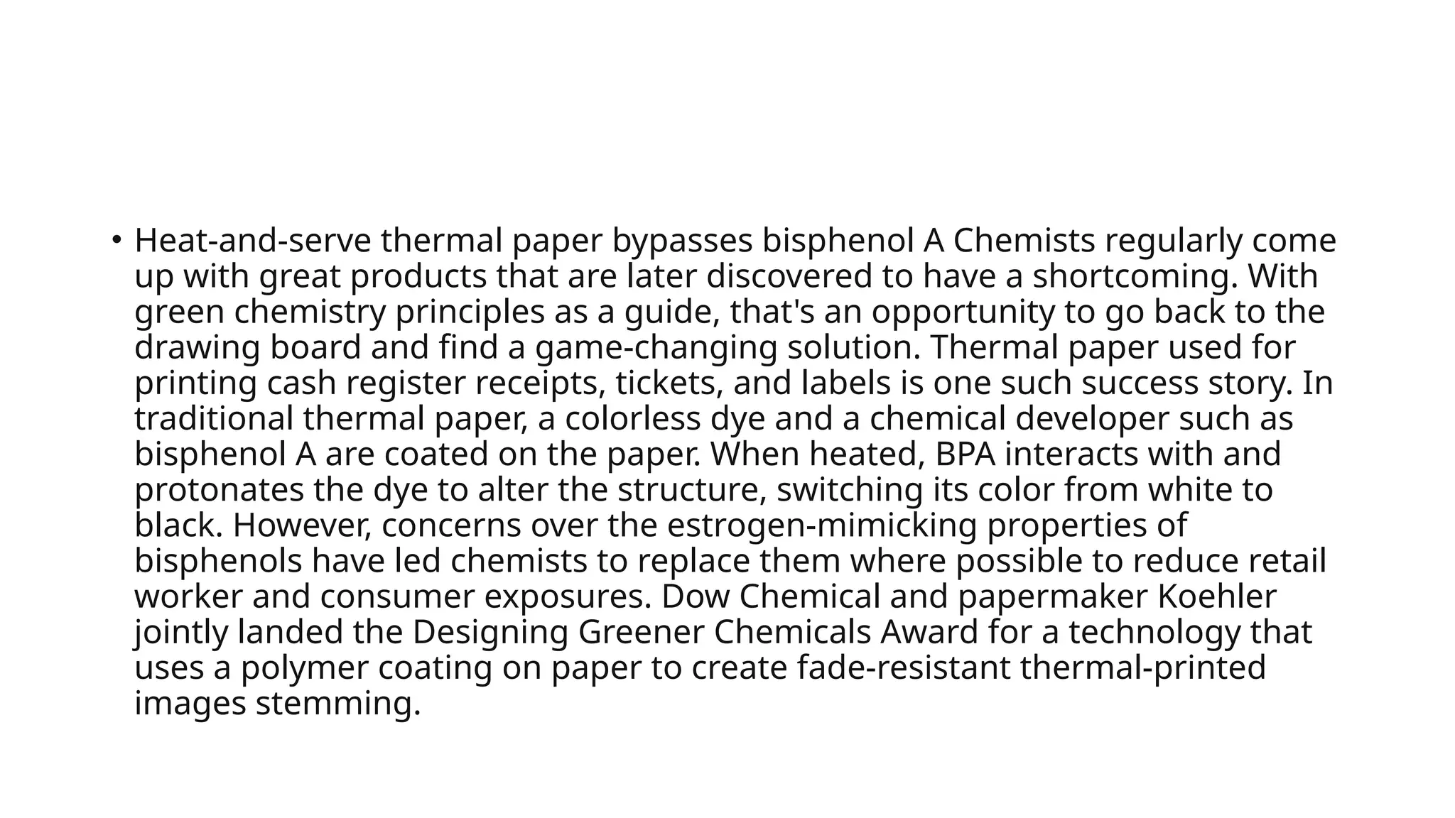 examples of green chemistry real world cases .pptx