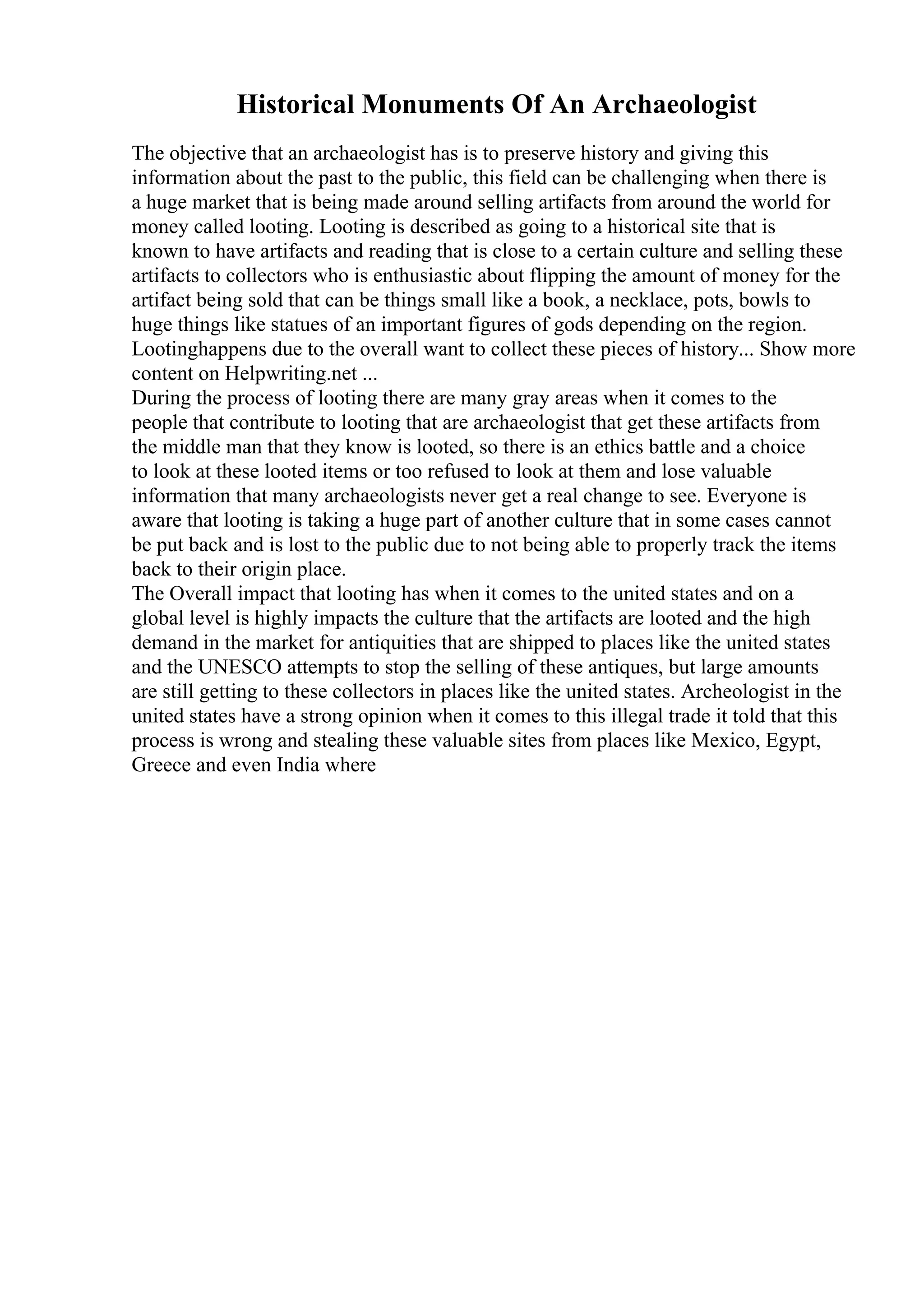 Examples Of History Essays | PDF