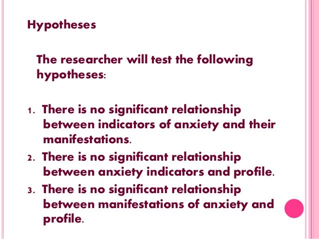 Examples Of Hypotheses