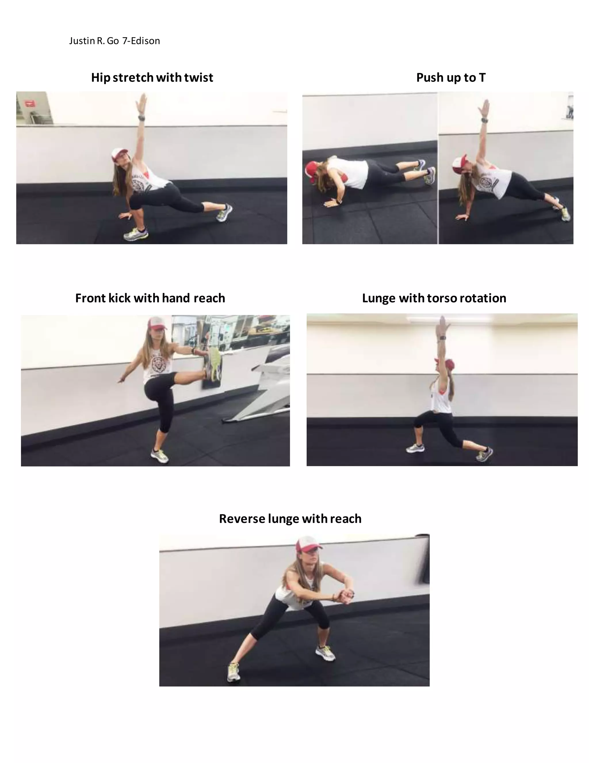 5 Examples of images of dynamic stretching | PDF