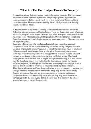 Examples Of Informal Essays | PDF