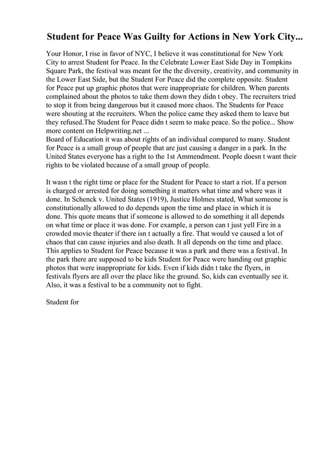 Examples Of Informal Essays | PDF