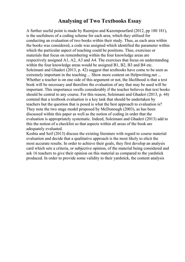 Examples Of Informal Essays | PDF