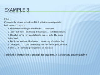 Examples of instructions | PPTX