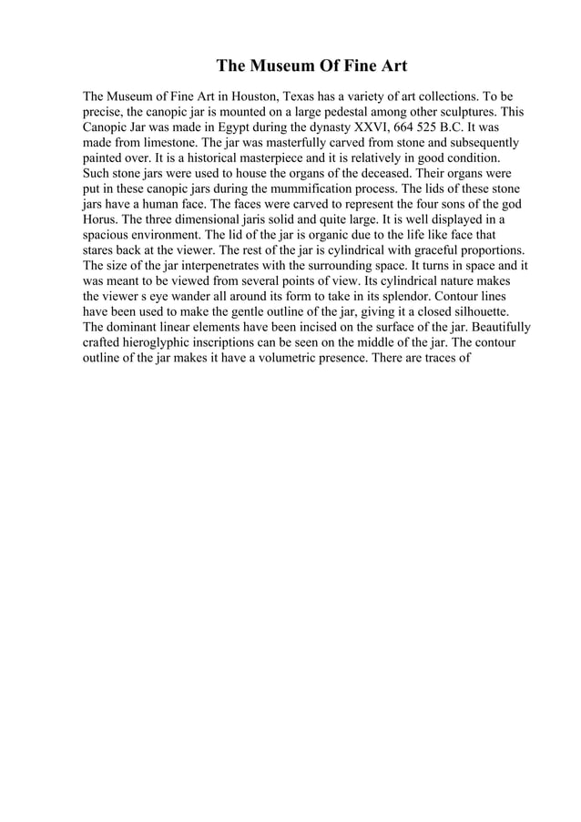 Examples Of Introductory Paragraphs For Essays | PDF