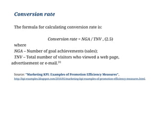Examples of KPI for Marketing: KPI Examples for Marketing, KPI for ...