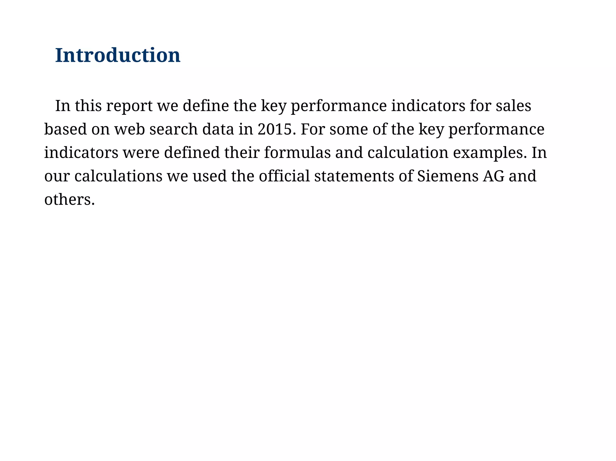 Examples of KPI for Sales and Marketing Department: KPI in Sales and ...