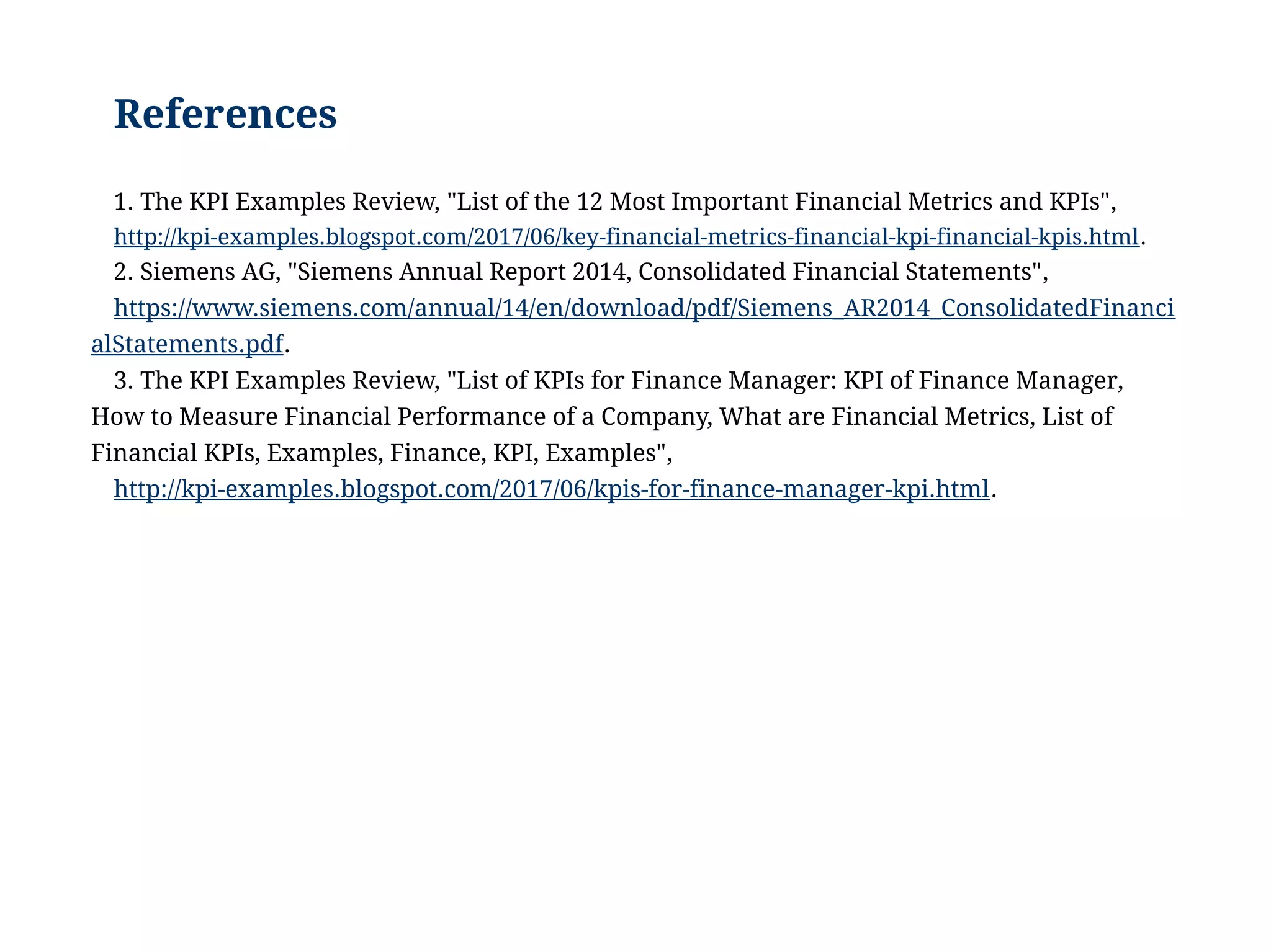 Examples of KPIs for Finance Manager: KPI of Finance Manager, How to ...