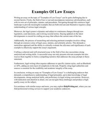 Examples Of Law Essays.pdf
