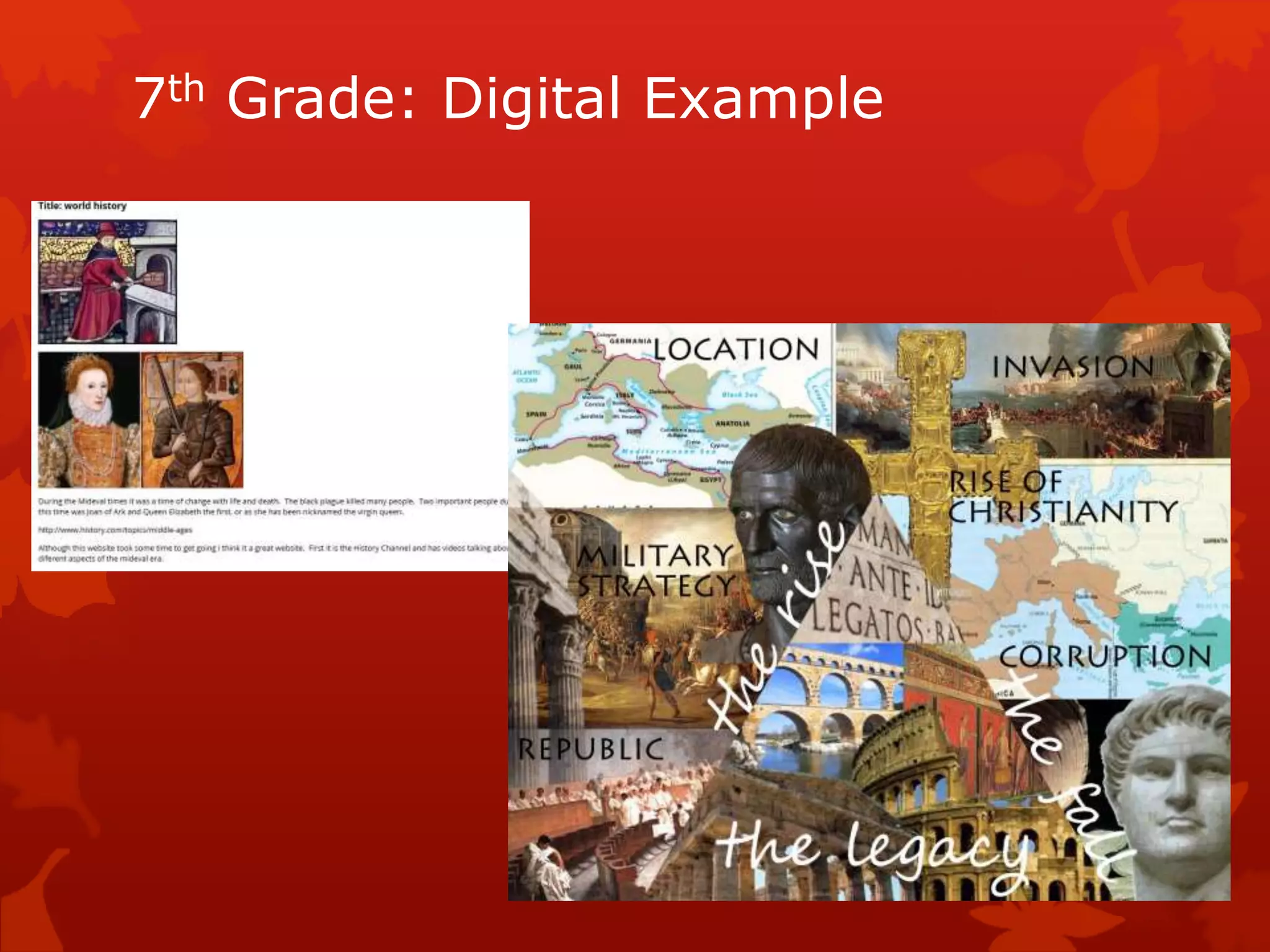 Examples of mindmaps for history | PPT