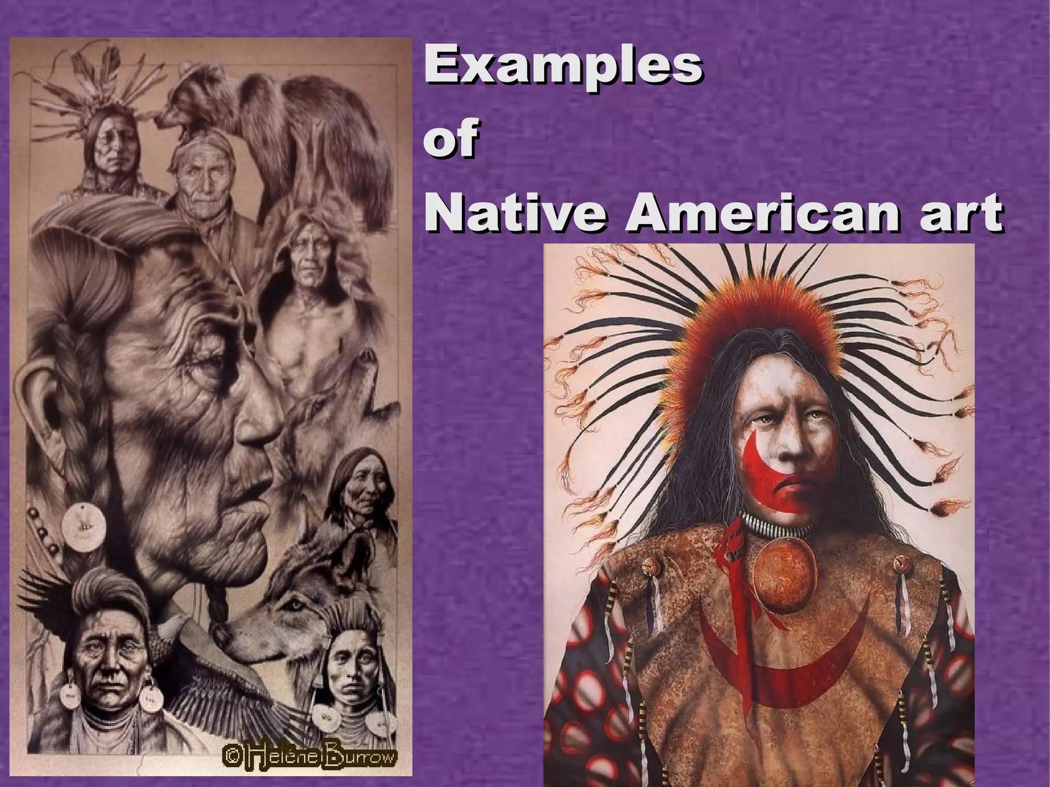 Examples Of Native American Art | ODP