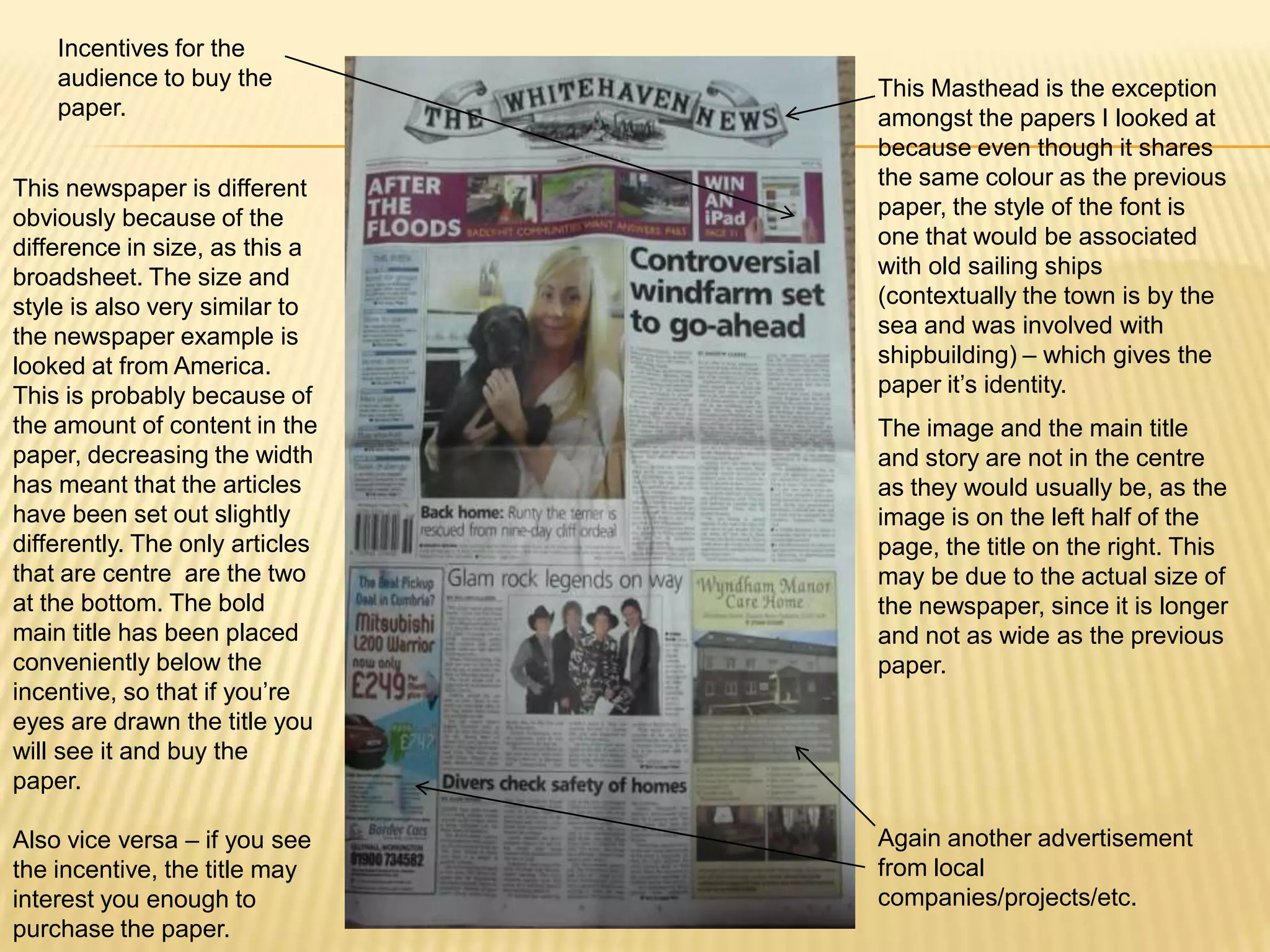 Examples of other Local Newspapers | PPTX